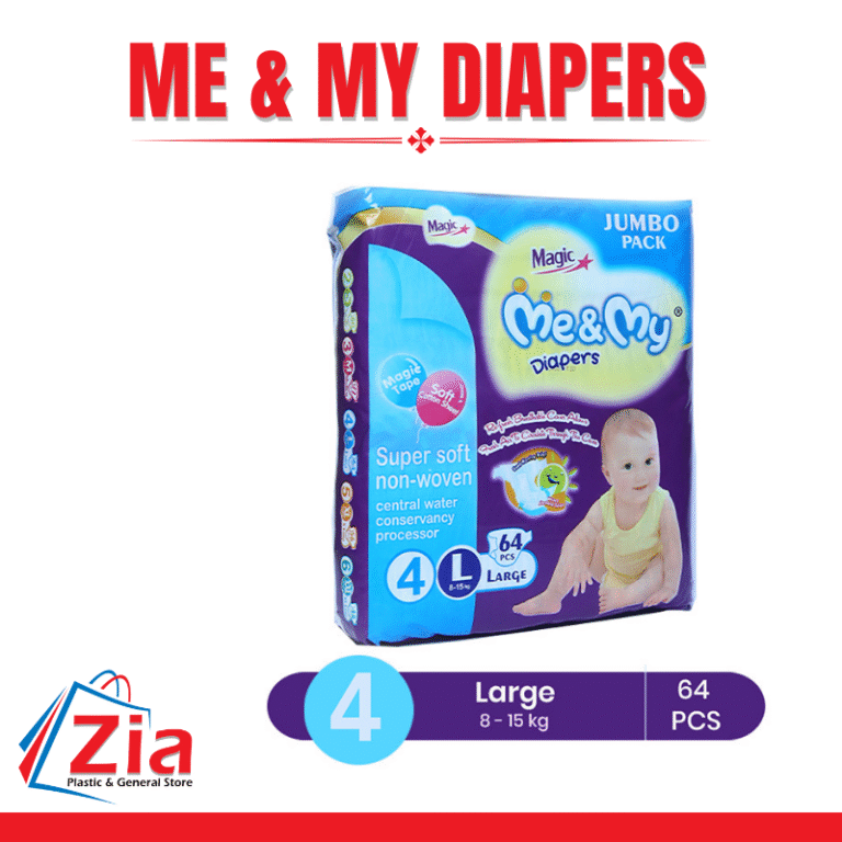 Me & My Baby Diapers Large – Zia Plastic & General Store
